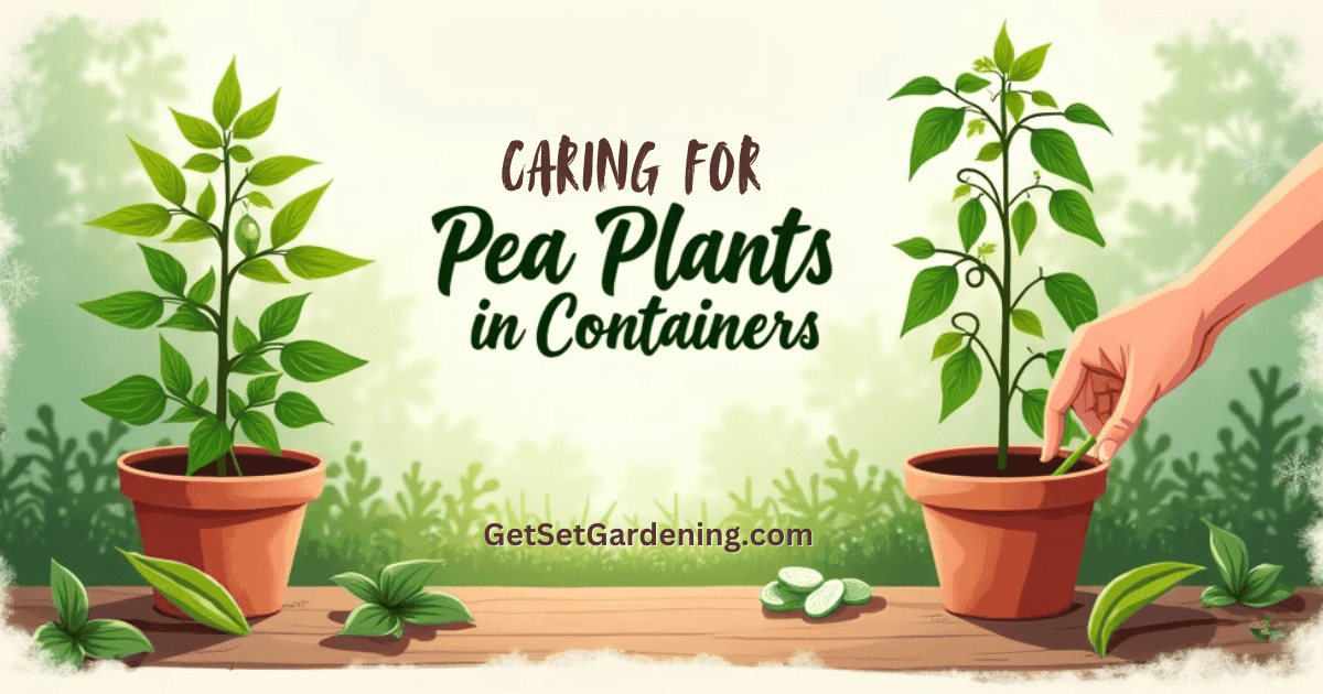 How To Grow Peas In Containers - A Detailed Guide